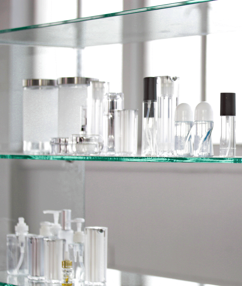 Custom Glass Shelving - Architectural Glass