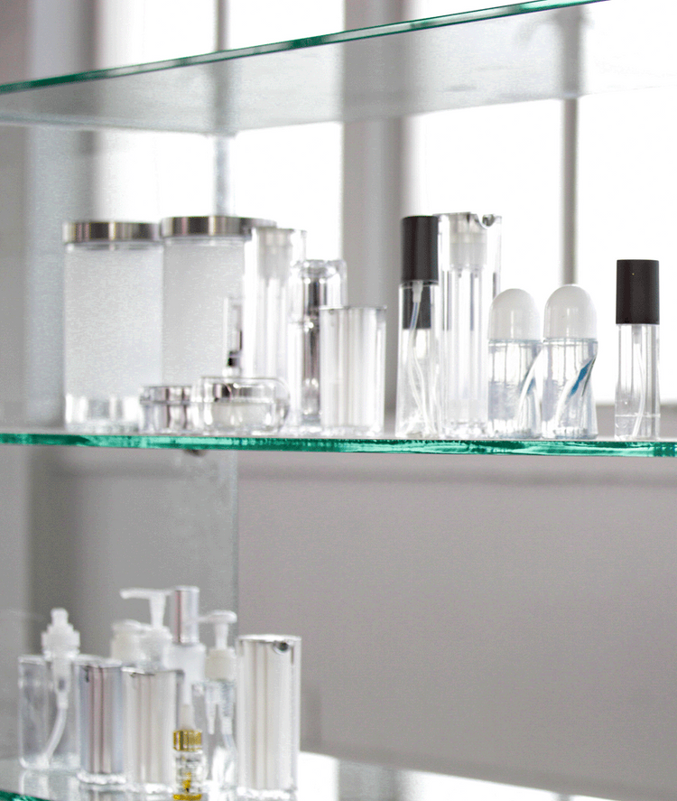Custom Glass Shelving - Architectural Glass