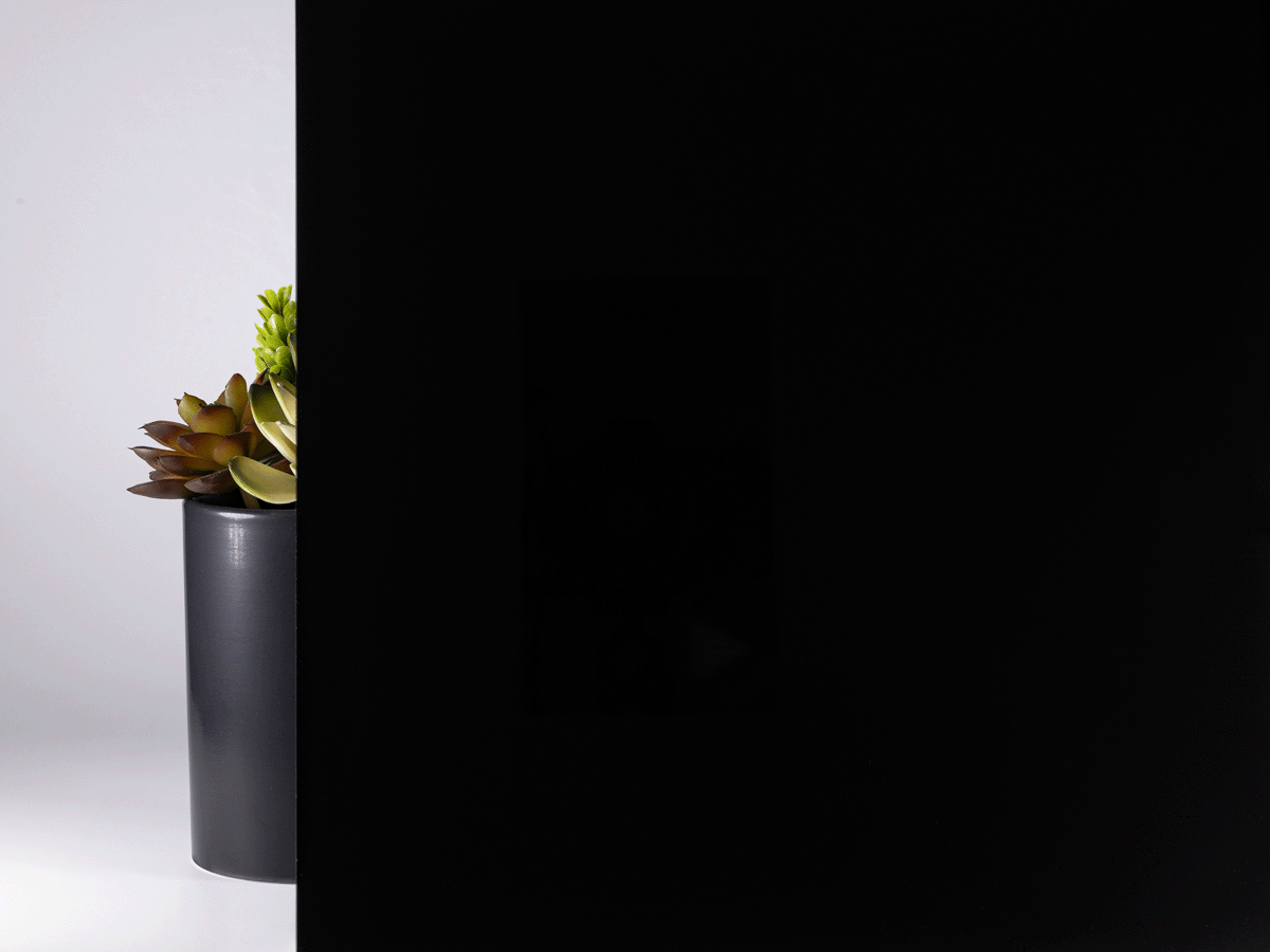 Black Laminated Clear Glass – Architectural Glass