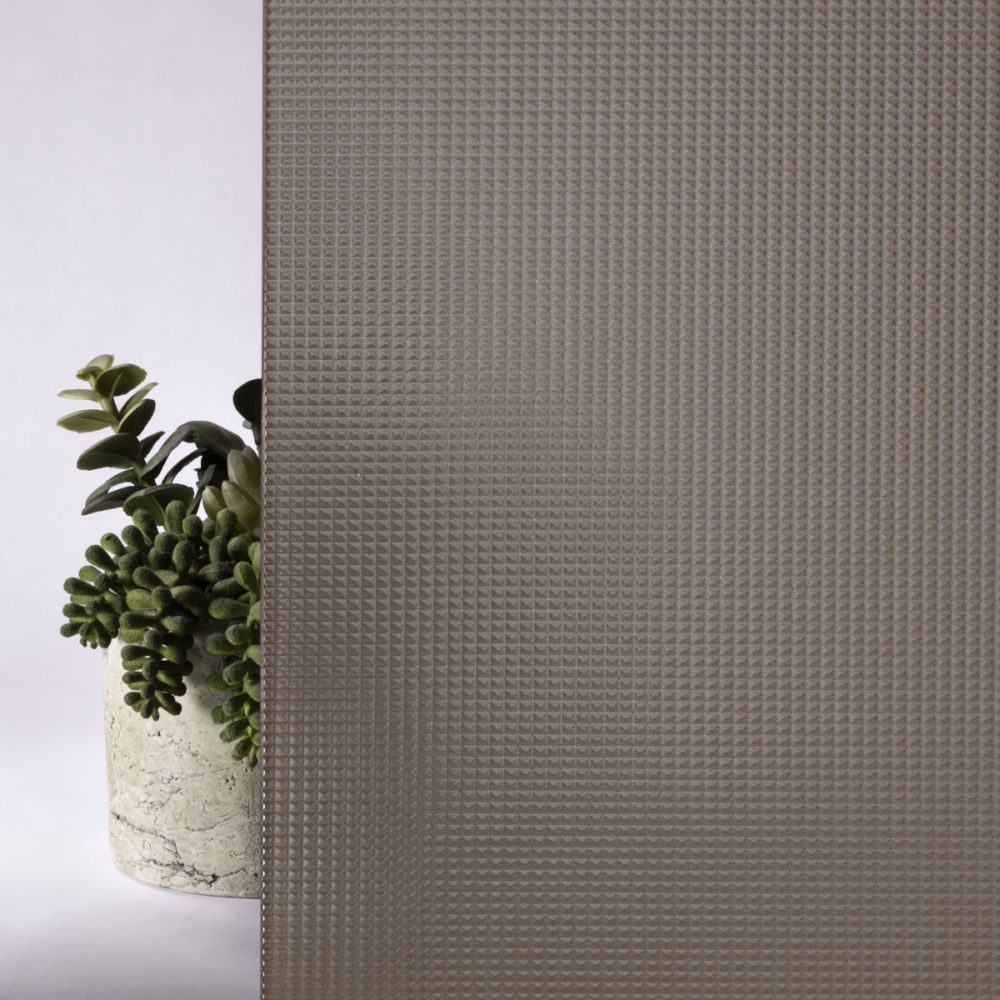 SofTones 1/8" Cross Reeded Sample – Architectural Glass