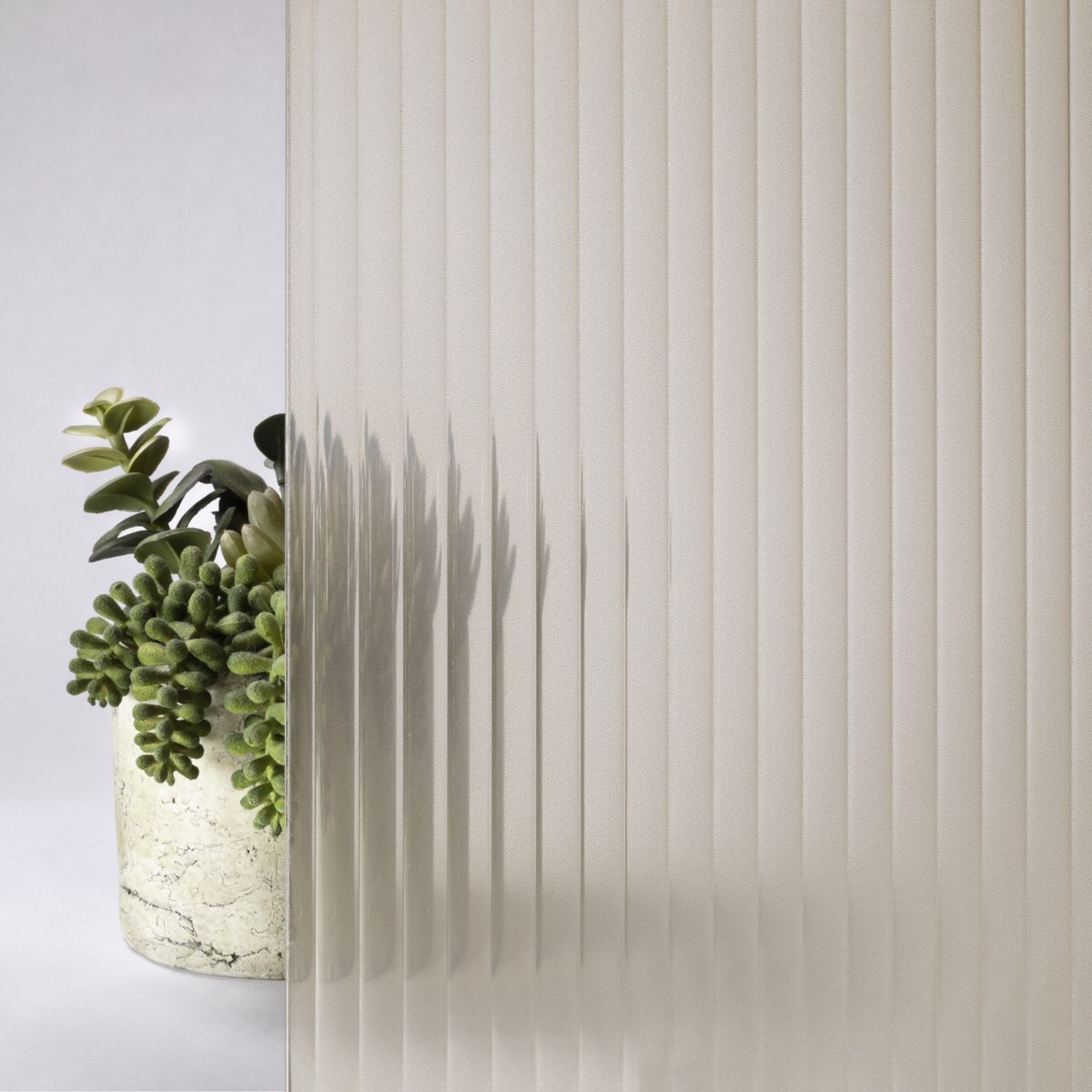 SofTones 1/2" Reeded – Architectural Glass