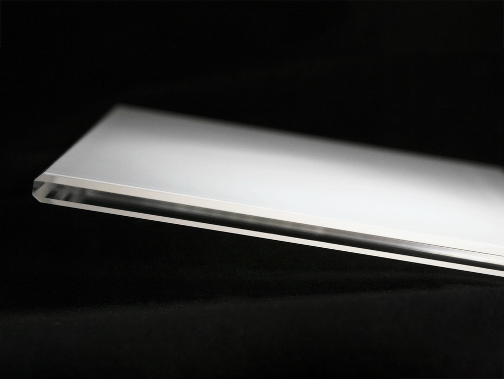 White Flashed Opal 6mm – Architectural Glass