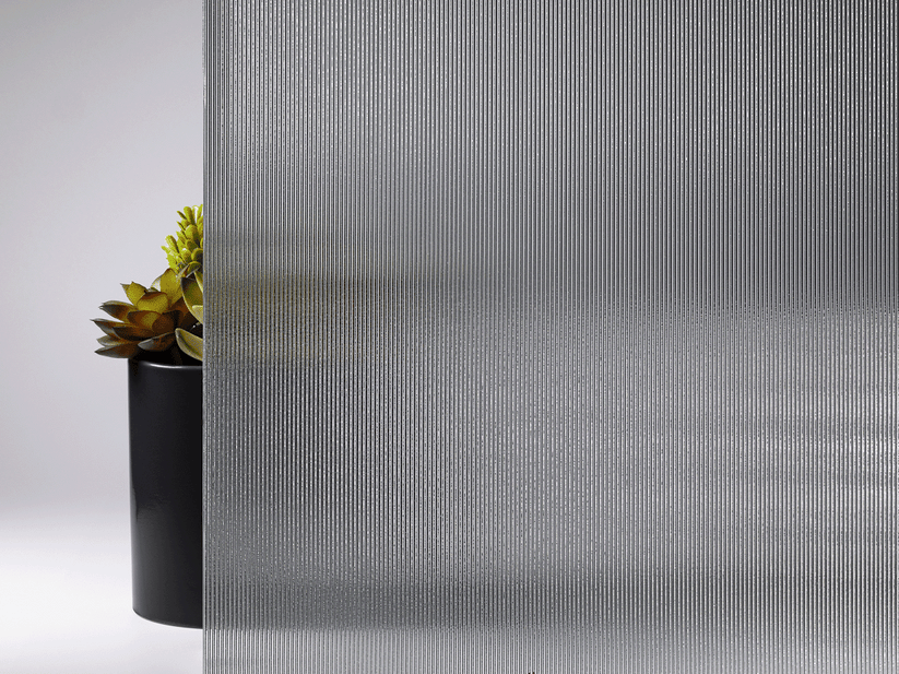 1/16" Thin Reed (Rayado) 4mm Sample – Architectural Glass