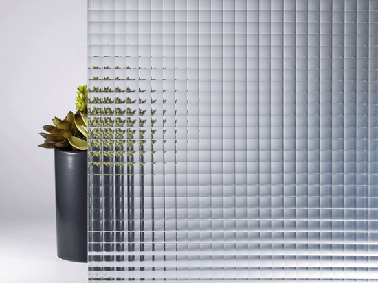 1/2" Reeded laminated to 1/2" Reeded – Architectural Glass