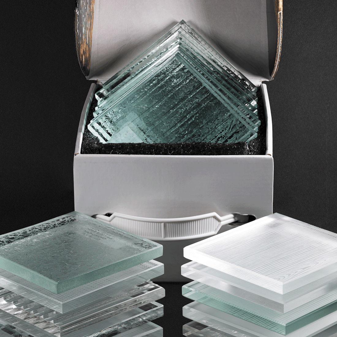 Heavy Glass sample set – Architectural Glass