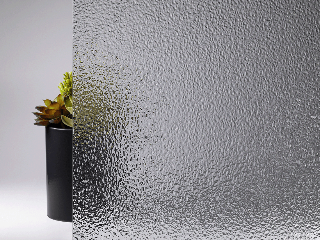 Euro Sparkle Ice 3mm Sample – Architectural Glass